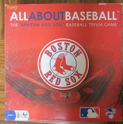 Boston Red Sox - AllAboutBaseball - Trivia Game - 2009 - Funex Family ...
