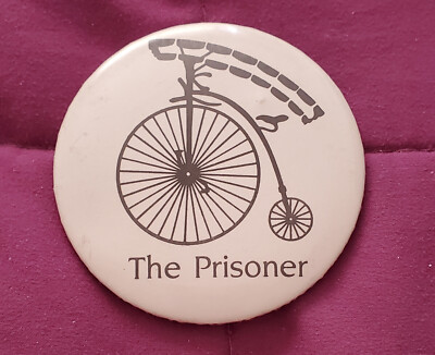 The Prisoner Vintage British Television Pin-Back Button - RARE | eBay