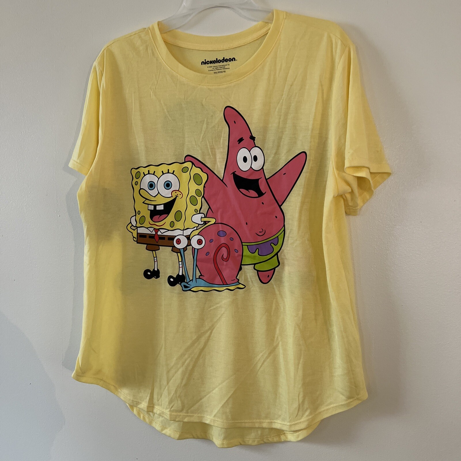 Nickelodeon Spongebob Patrick Yellow Short Sleeve T-s… - Gem