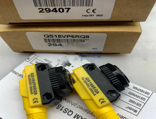1pair NEW For BANNER Photoswitch sensor QS186EQ8+QS18VP6RQ8 ...