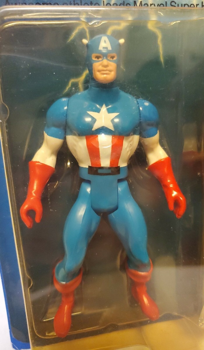 Marvel Super Heroes Secret Wars Captain America Mattel 1984 Marvel Super Heroes Secret Wars Captain America Mattel 1984