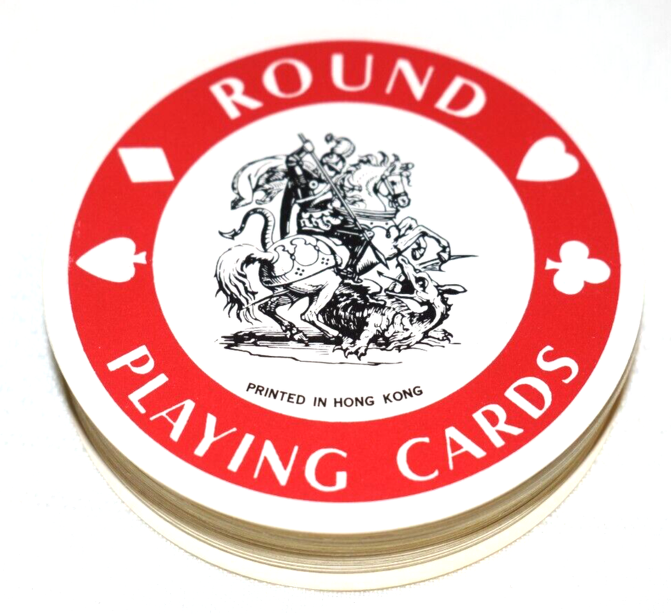 Las Vegas ABC Round Playing Cards Printed in Hong Kong | eBay