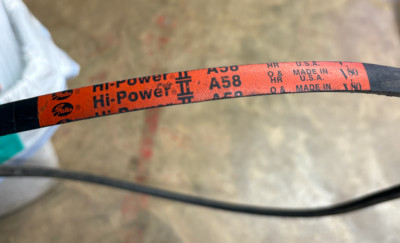 NOS Gates Hi-Power II A58 Replacement Belt | eBay