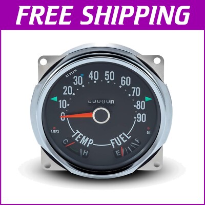 Vintage Jeep Speedometer Instrument for CJ5/CJ6/CJ7 | OMIX Quality ...