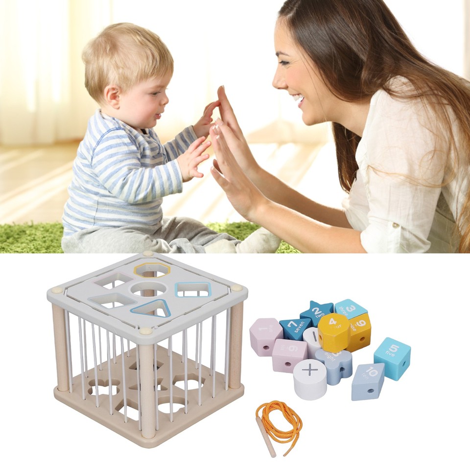 Outdoor Baby Shape Sorter Toys Cognitive Training Various Gameplays ...
