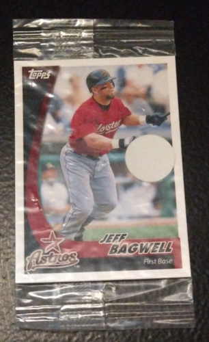 2002 Topps Post Cereal-2 Unopened Packs-HOFs Jeff Bagwell & Jim Thome ...