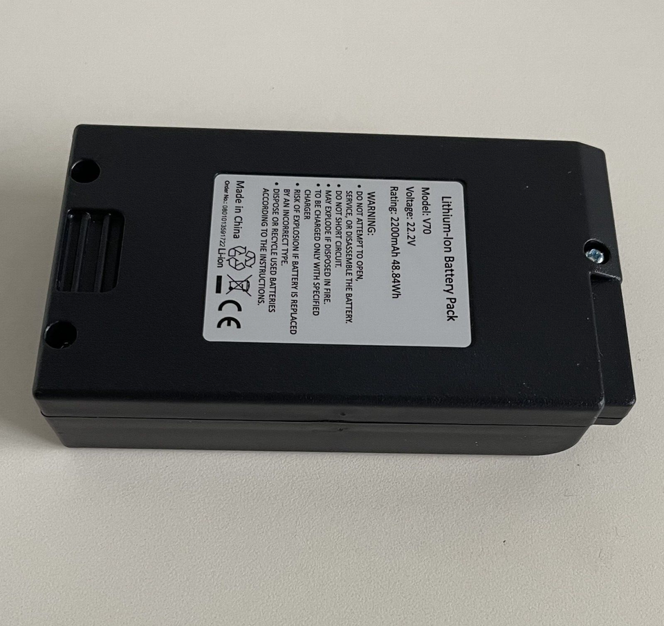 Genuine INSE V70 V770 Cordless Vacuum BATTERY Assembly Replacement OEM ...