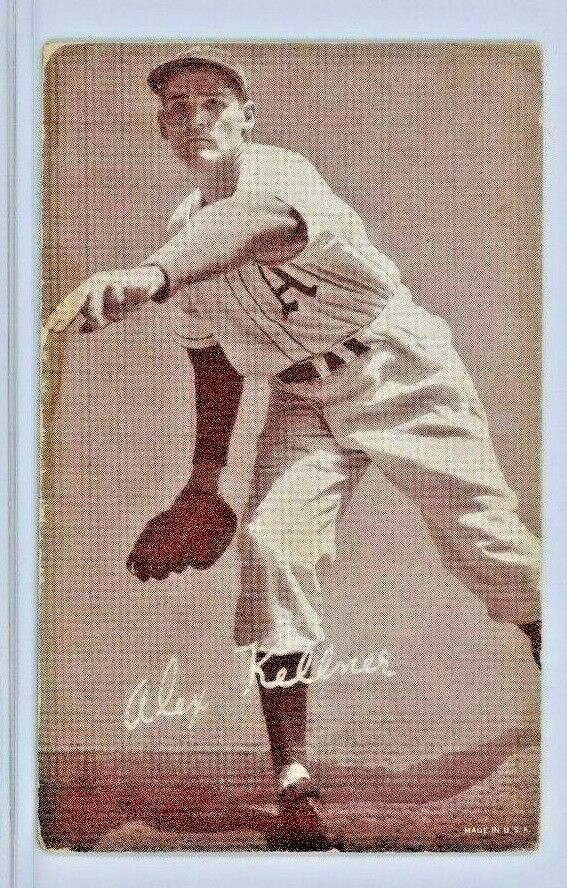 1947-66 Exhibit Alex Kellner Oversized Card - Philadelphia Athletics A ...