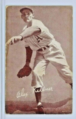 1947-66 Exhibit Alex Kellner Oversized Card - Philadelphia Athletics A ...