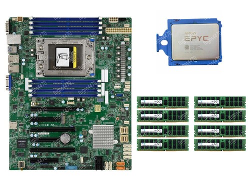AMD EPYC 7601 CPU + Supermicro H11SSL-NC+ 2133P RAM Multiple options | eBay