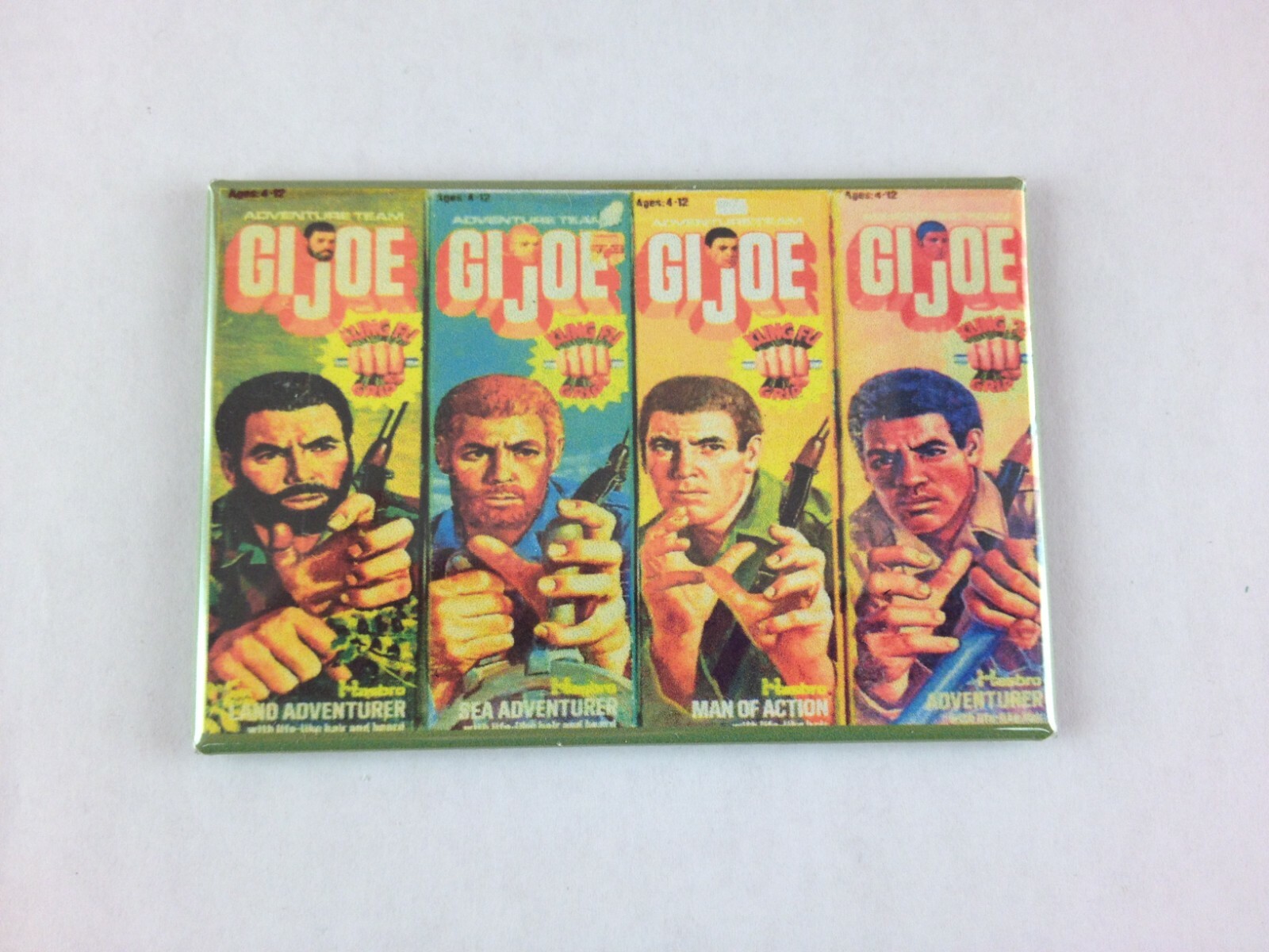 1964 GI JOE - New Adventure Team Action Figures Fridge Magnet 2x3" | eBay