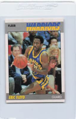 1987/88 Fleer #39 Eric Floyd Warriors NM *DA-B4337 | eBay