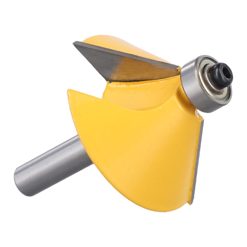 Edging Router Bits 65mm 8mm Shank Carbide Tipped Chamfer & Bevel Hand ...