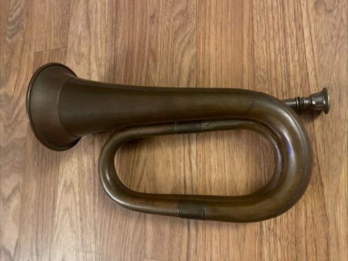 WW2 German Musical Bugle Engraved H. Youth | eBay