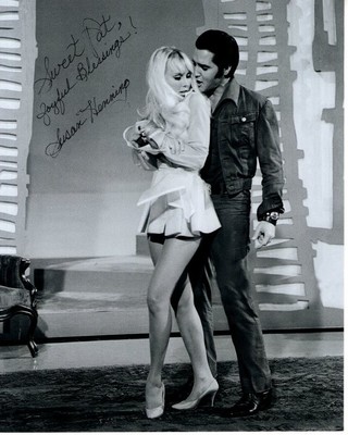 SUSAN HENNING Signed w/ ELVIS PRESLEY '68 COMEBACK SPECIAL 8x10 Photo ...