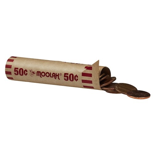 MOOLAH 72901500 500 Count Preformed Penny Coin Wrappers | eBay