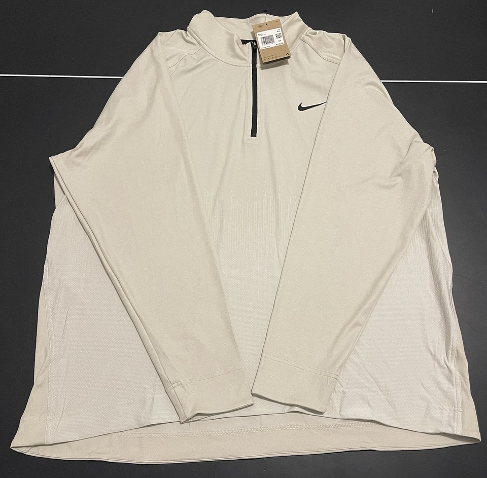 Nike Dri-Fit ADV 1/4 zip Pullover Men's Tan New with Tags FD5833-072 ...