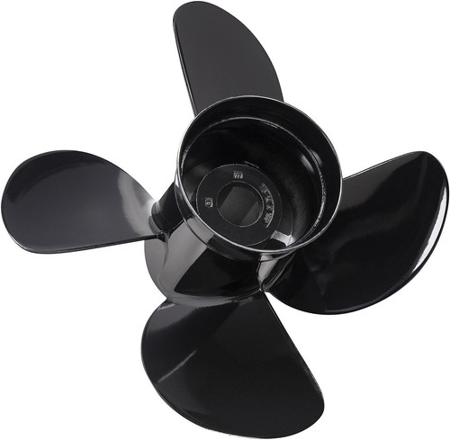 Seachoice 4-Blade Boat Propeller - Black - Aluminum - 14" Diameter - RH ...