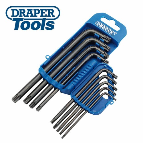 Draper TX-STAR Torx Allen Key Set T10, T15, T20, T25, T27, T30, T40 ...