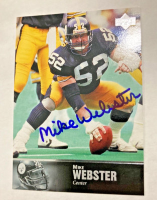 1997 Upper Deck Legends Mike Webster Autograph On-card Very Rare | eBay