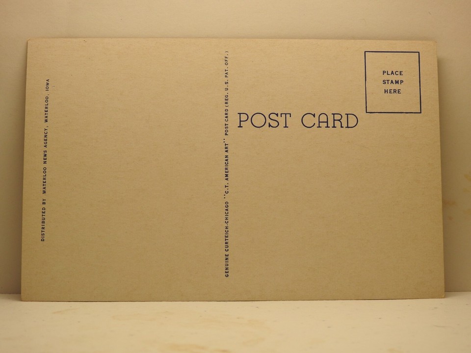 Aerial View Rath Packing Plant Waterloo Iowa Lithograph Postcard B933 ...