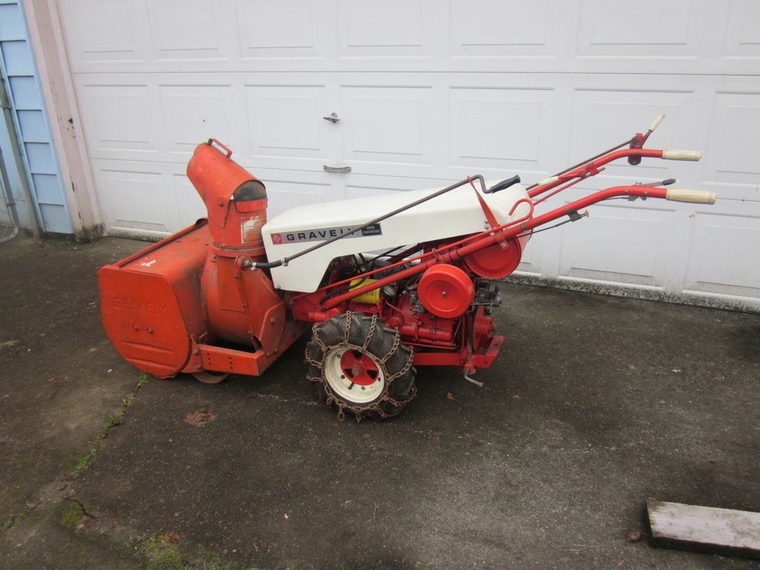 Gravely Super Convertible Decal Set Of Two Walking Tractor 6.6-hp L8 | eBay