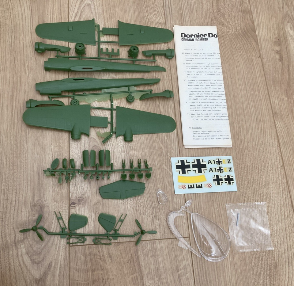 L264 Lindberg Model Kit 2316 - Dornier D017Z - 1/72 | eBay UK