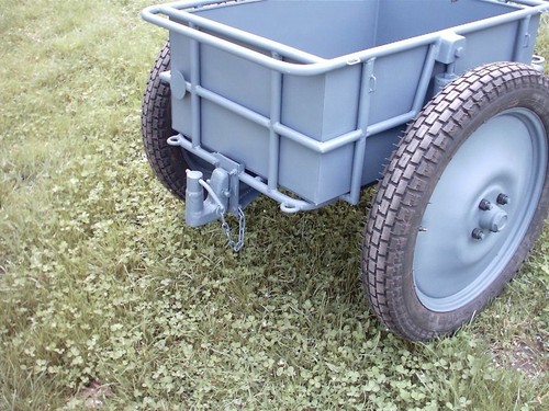 BMW R75, Zündapp KS 750 Infanterie-Anhänger IF8, Infanteriekarren IF8 ...