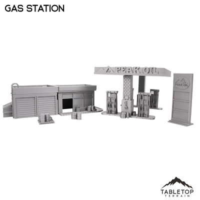Gas Station - Marvel Crisis Protocol Building - Tabletop Terrain MCP | eBay
