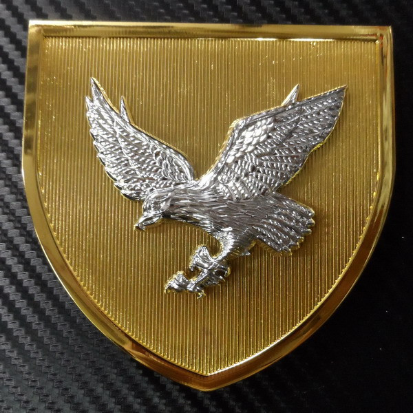 Car Badge Flying Eagle Metal Chrome Front Grille Grill Emblem Sm225 for ...