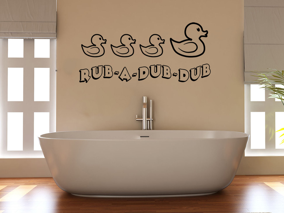 Rub On Wall Decals