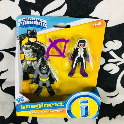 Imaginext DC Super Friends Series Batman & Huntress 2" Figures 2019 | eBay