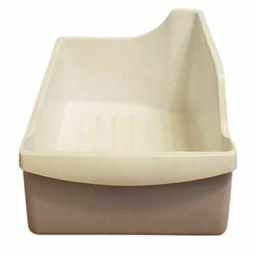 Ice Maker Cube Bucket Compatible with Frigidaire Refrigerator 240385201 ...