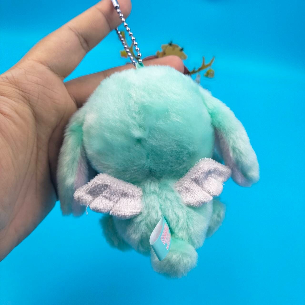 Pote USA Loppy Pastel Green Wing Amufun Amuse Plush 4" Stuffed Toy Doll ...