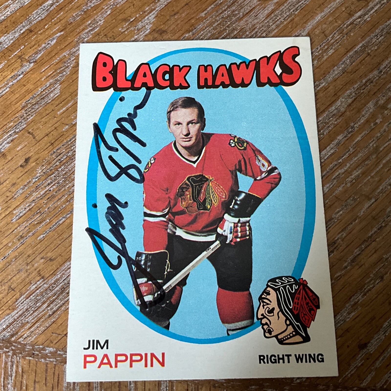 Autographed 1972-73 Topps JIM PAPPIN (DEC). #L-1 | eBay