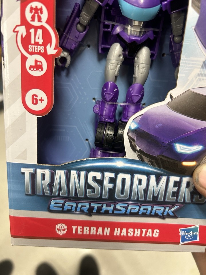 TRANSFORMERS EARTHSPARK TERRAN HASHTAG DELUXE CLASS **NEW ...
