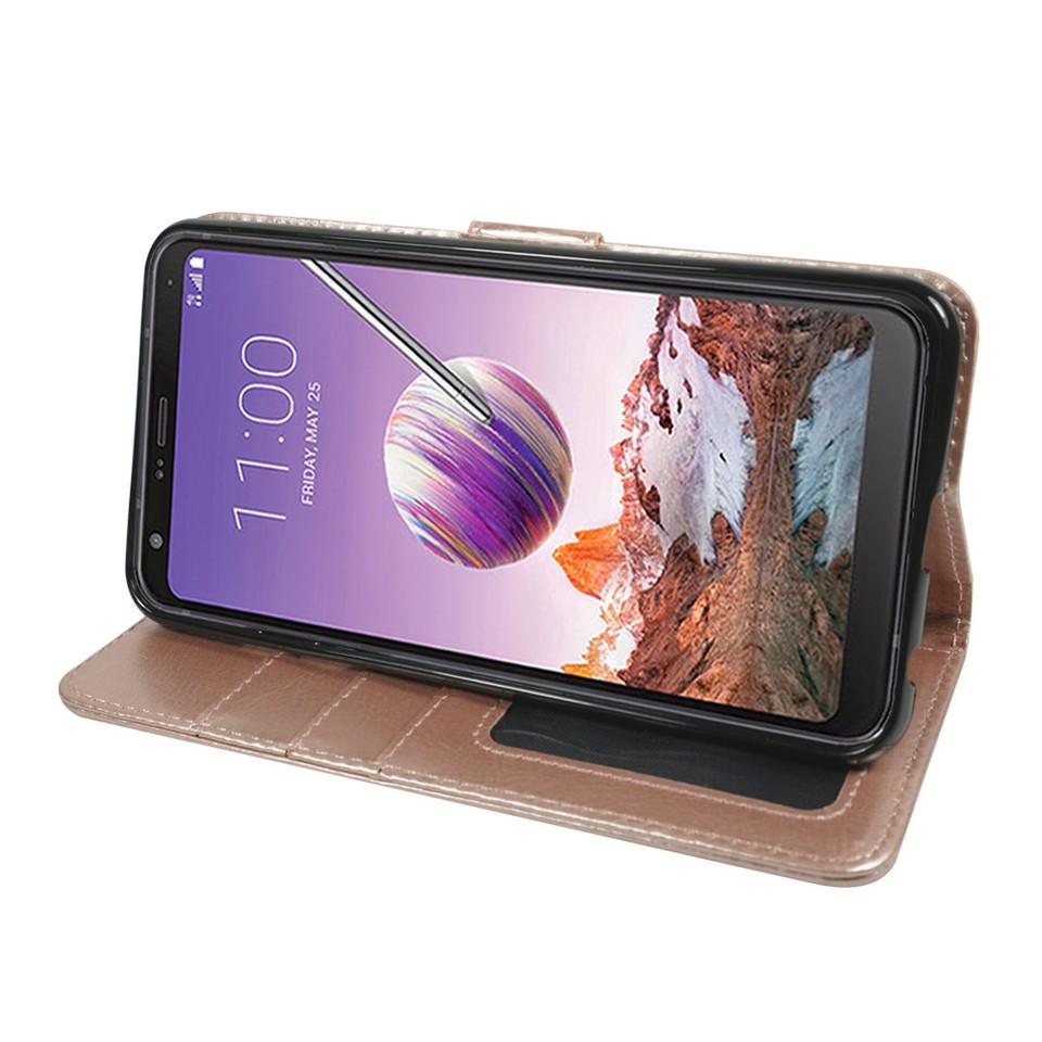 For LG Stylo 5 | Stylo 4 | 4 Plus| PU Leather Wallet Phone Case Cover ...