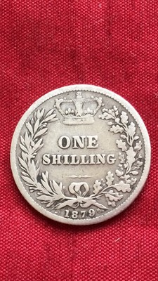 Rare Queen Victoria 1879 Shilling Type A5 Third Head Spinks 3906 | eBay UK