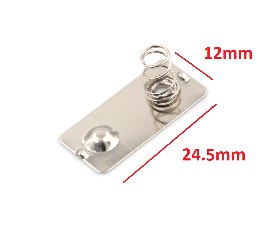 Metal Battery Spring Plate Set for AA AAA Positive Negative Contact ...