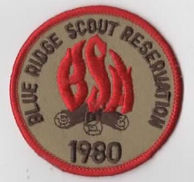 1980 Blue Ridge Scout Reservation RED Bdr. [VA543] | eBay