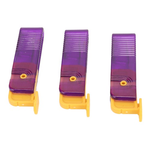 3Pcs Seam Rippers 180 Degree Rotation Folding Purple Thread Rippers For ...
