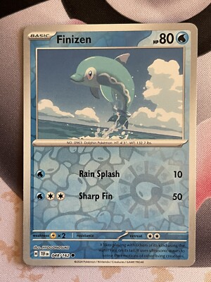 Pokémon TCG Finizen 048/162 SV05: Temporal Forces Reverse Holo Common ...
