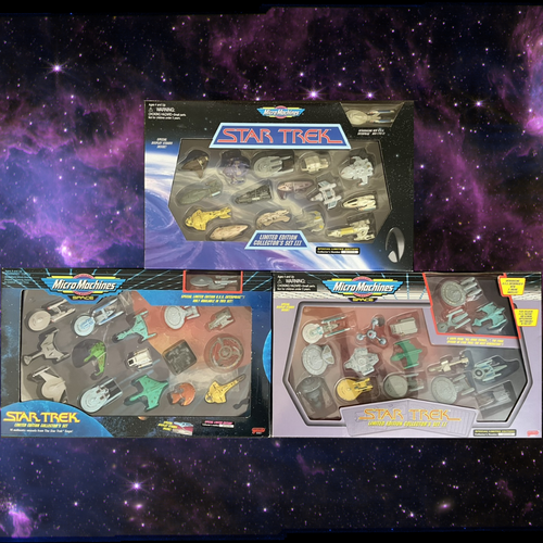 Star Trek Micro Machines All Three Collector's Sets (I, II, & III ...