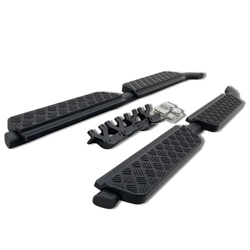 2 Running Boards Side Step Nerf Bar FOR Land Rover Defender 110 4 Door ...