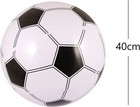 40cm INFLATABLE FOOTBALL Boys Beach Ball Blow Up Fancy Dress Party ...