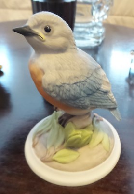 VINTAGE PORCELAIN BOEHM BABY BLUE BIRD FIGURINE HAKLMARKED | eBay