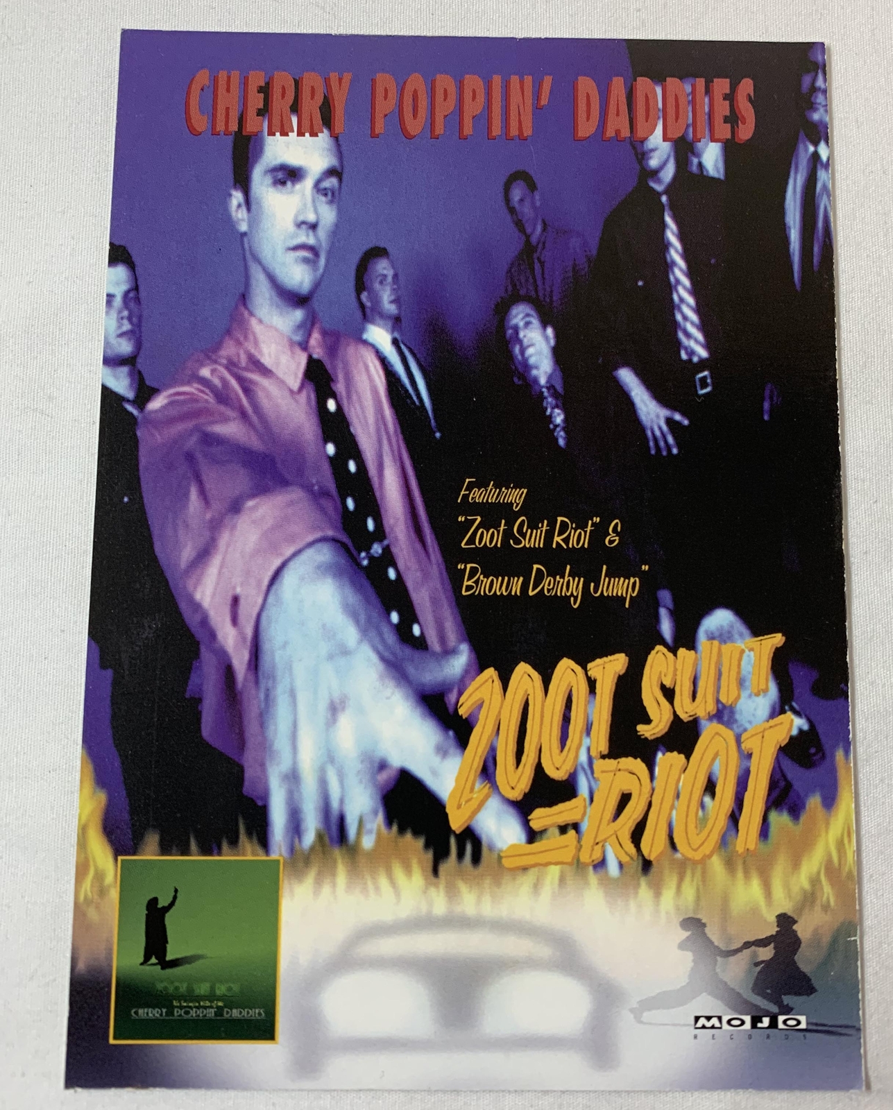 1997 promo tour postcard ~ CHERRY POPPIN DADDIES Zoot Suit Riot | eBay