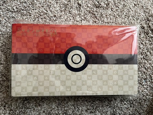 Opened Pokemon Stamp Box Collection Beauty Back Moon Gan Promo Cards ...