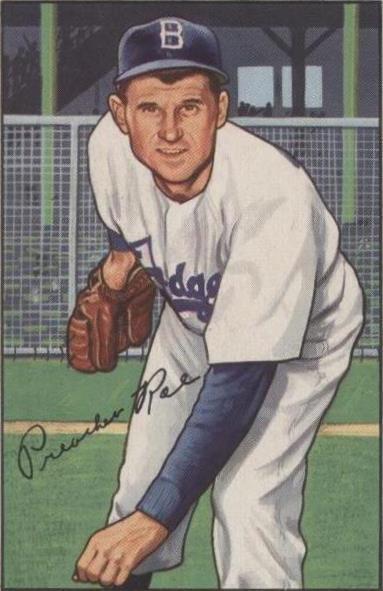 1952 Bowman - Preacher Roe #168 for sale | eBay