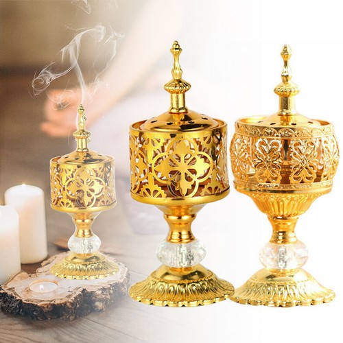 Traditional Arabic Metal Incense Burner Muslim Eid Mubarak Aroma ...